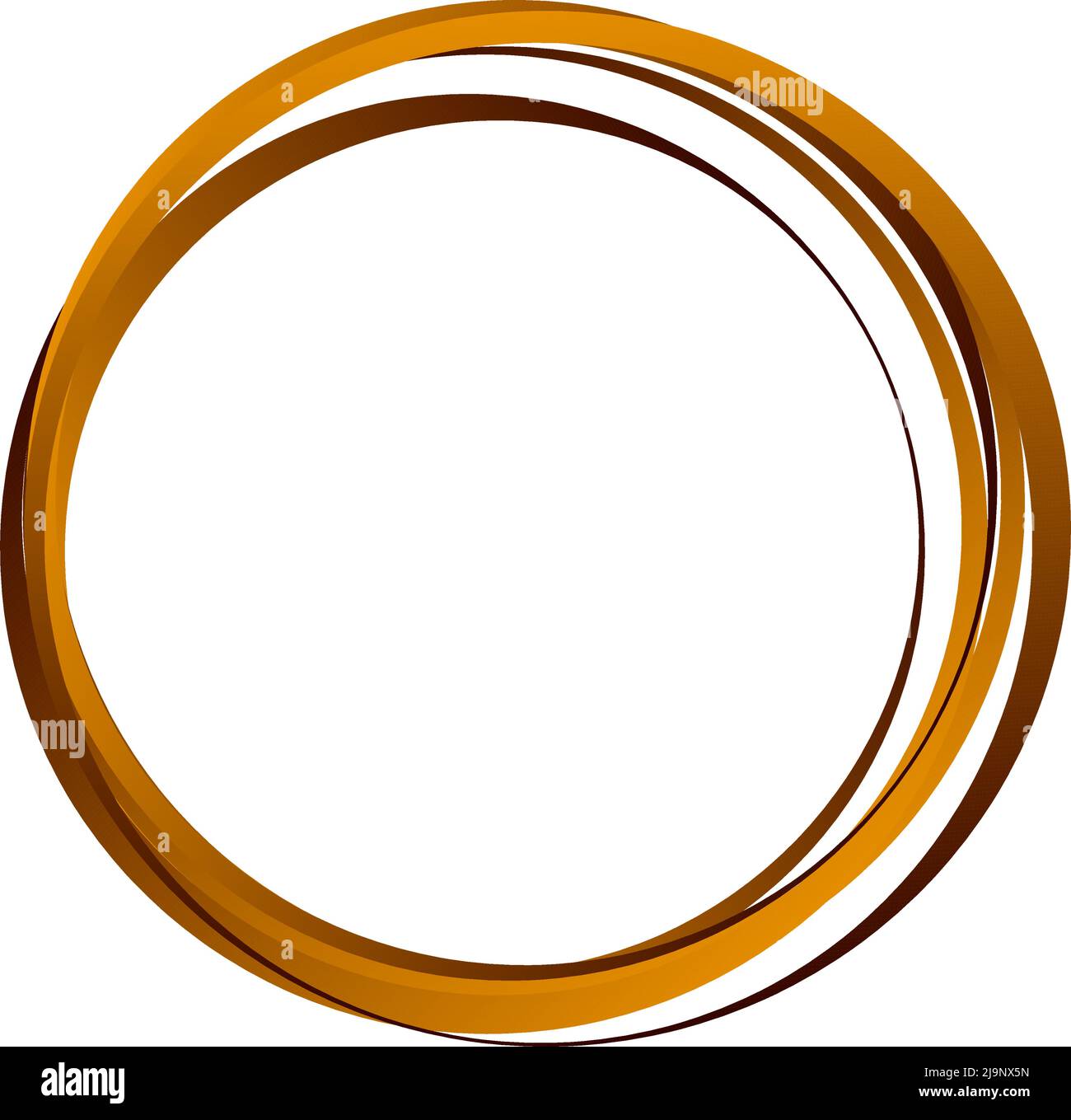 Random circles, rings circular element. Stock vector illustration, clip ...