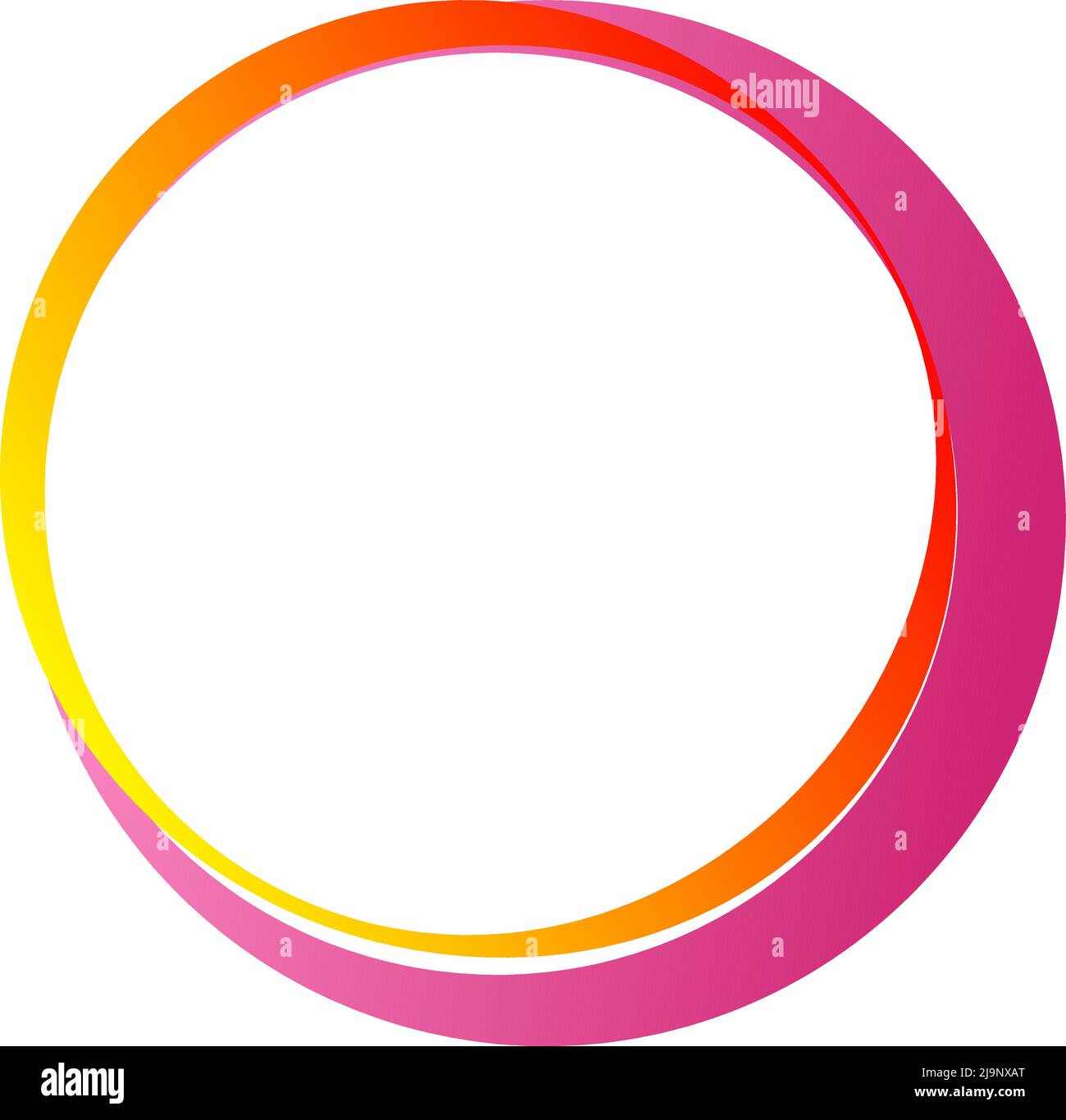 Random circles, rings circular element. Stock vector illustration, clip ...