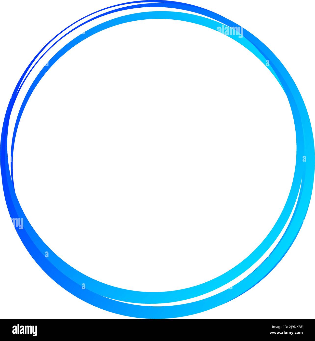 Random circles, rings circular element. Stock vector illustration, clip ...