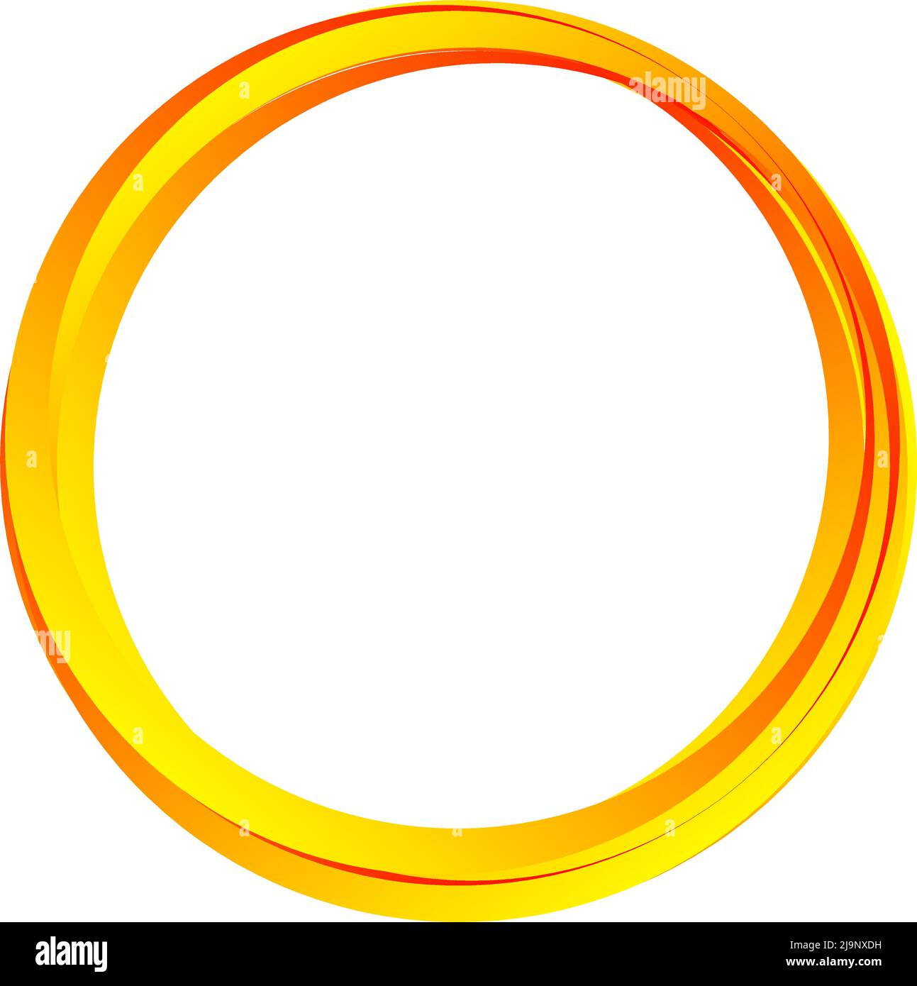 Random circles, rings circular element. Stock vector illustration, clip ...