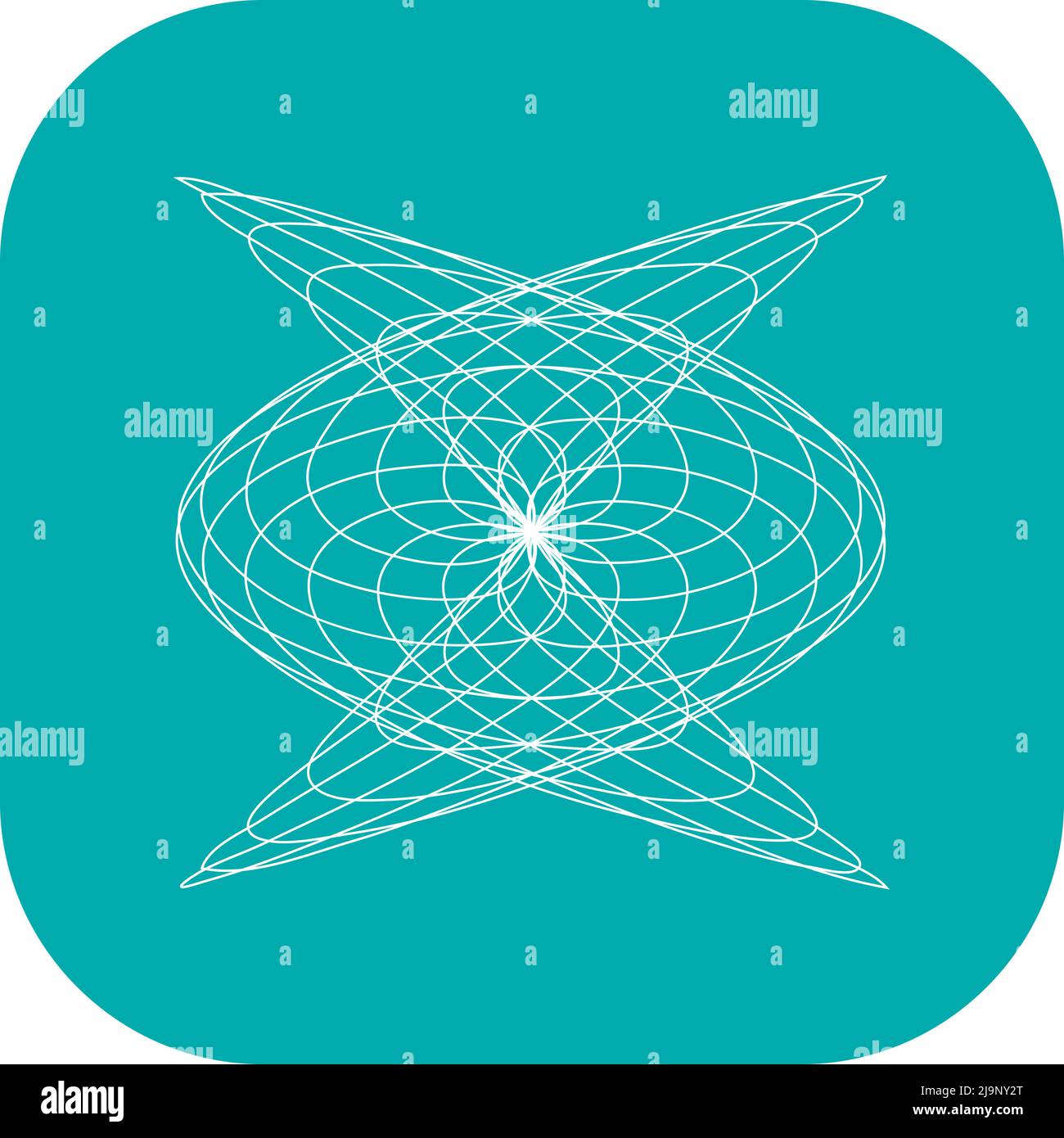 Abstract line drawing, line art formation, structure . Stock vector ...