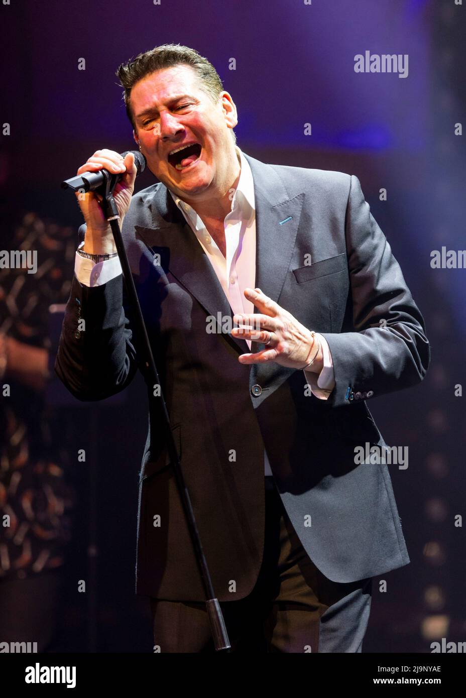 Edinburgh, UK. 24th May, 2022. Tony Hadley perform Live at the ...
