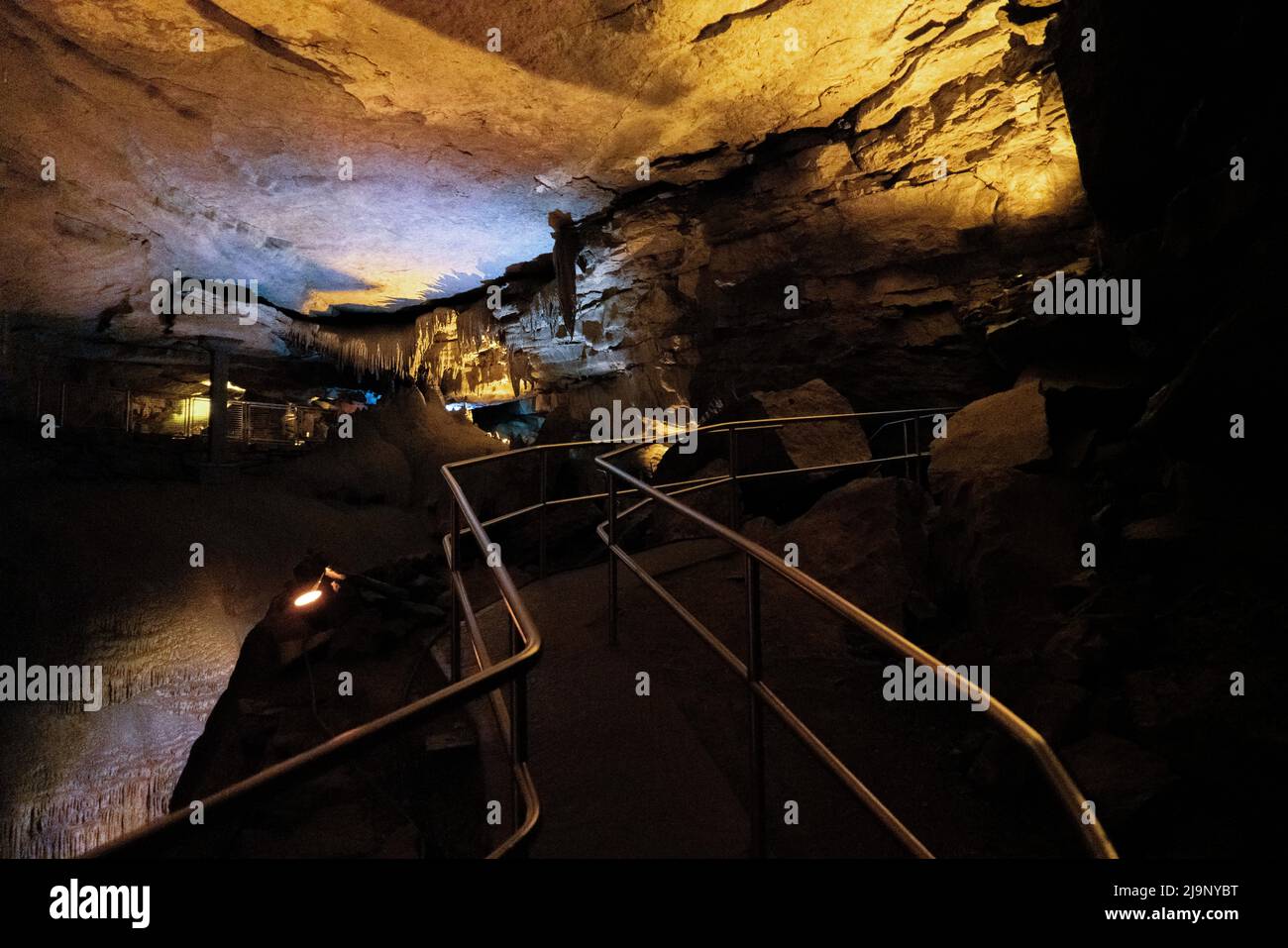 The Cave System at Mammoth Cave National Park Stock Photo - Alamy