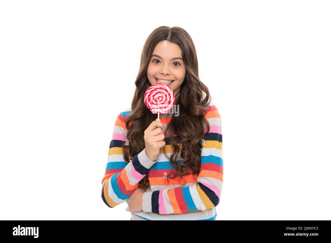 healthy childhood. teen dental care. sweet tooth. yummy. happy girl ...