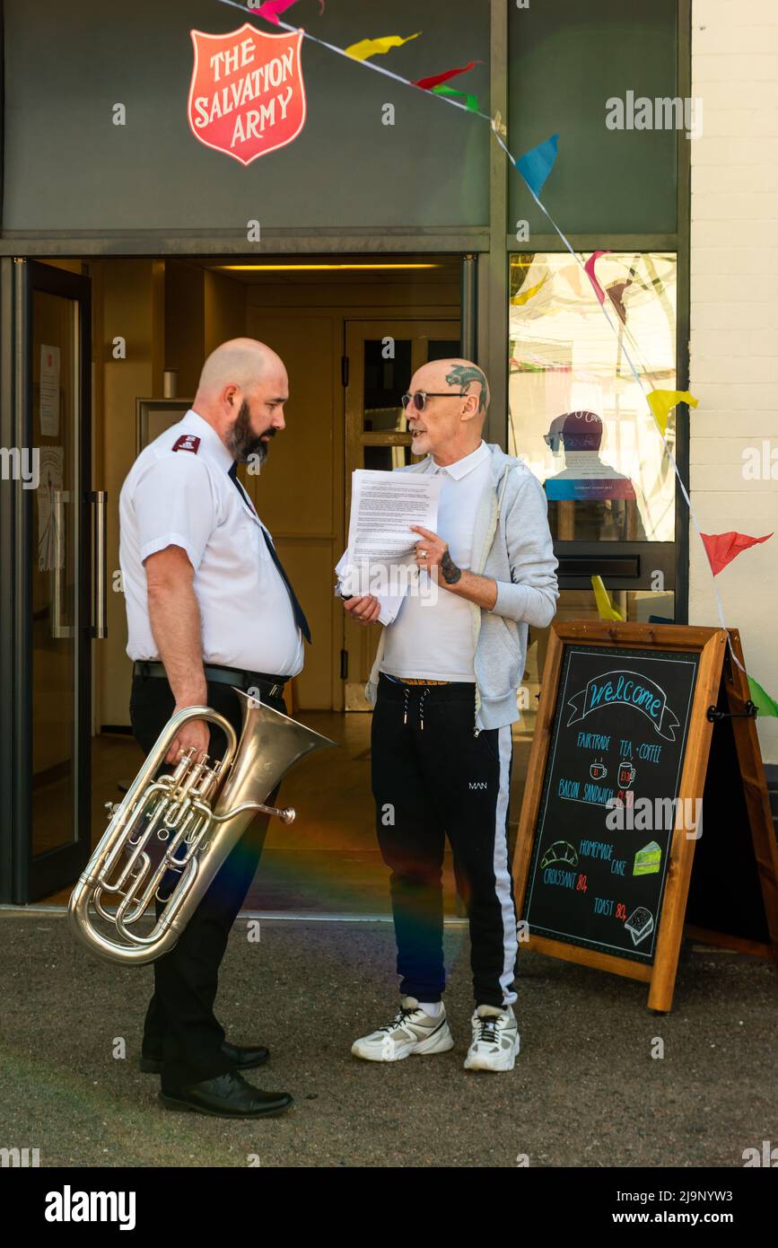 London, Penge, United Kingdom - April 30, 2022: Maple Road Market (a ...