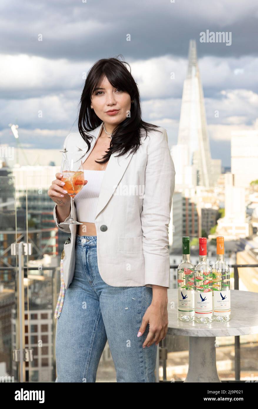 EDITORIAL USE ONLY Daisy Lowe at a party to mark the launch of GREY ...