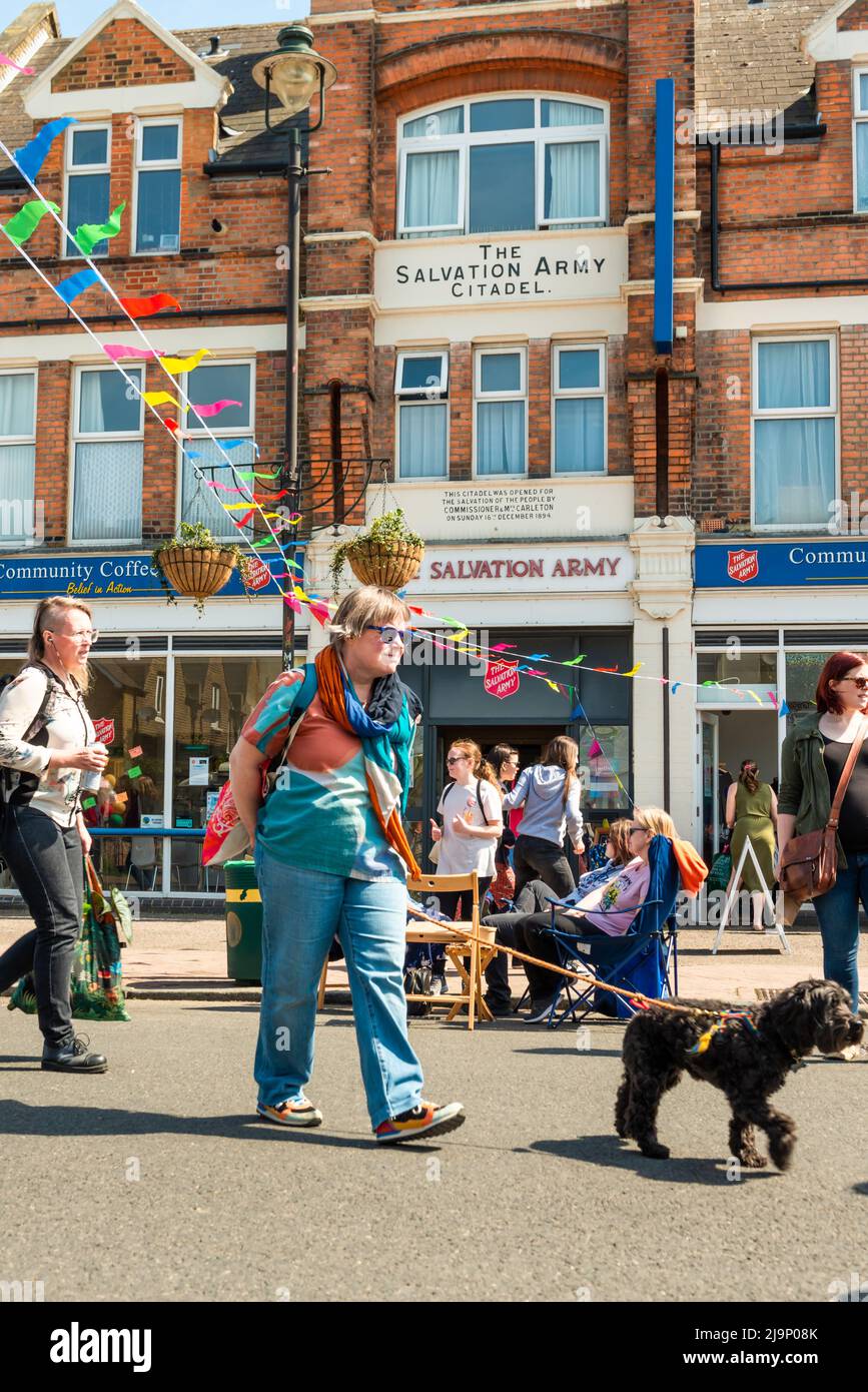 London, Penge, United Kingdom - April 30, 2022: Maple Road Market (a ...