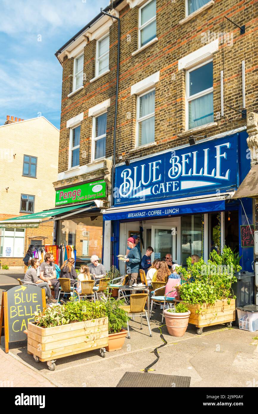 London, Penge, United Kingdom - April 30, 2022: Maple Road Market (a ...