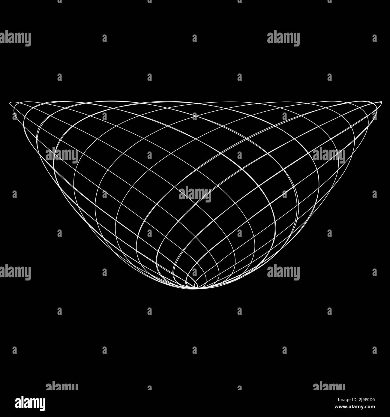Abstract line drawing, line art formation, structure . Stock vector ...