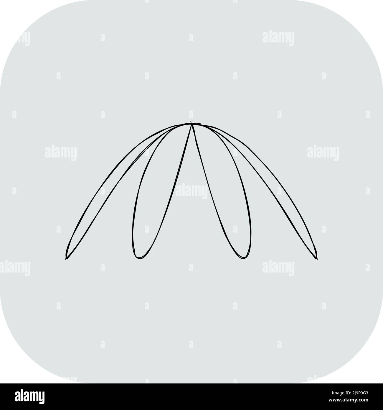 Abstract line drawing, line art formation, structure . Stock vector ...