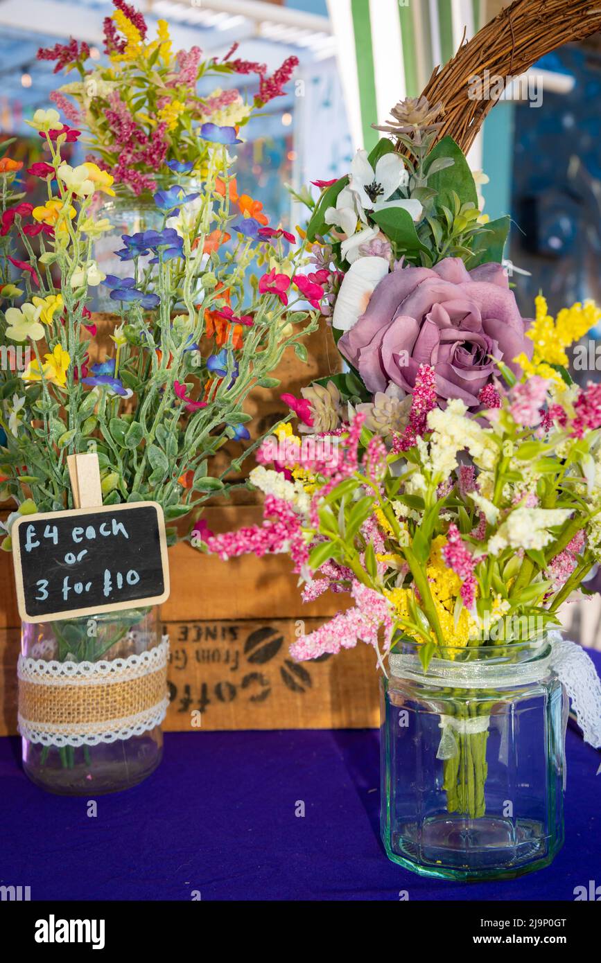 London, Penge, United Kingdom - April 30, 2022: Maple Road Market (a ...