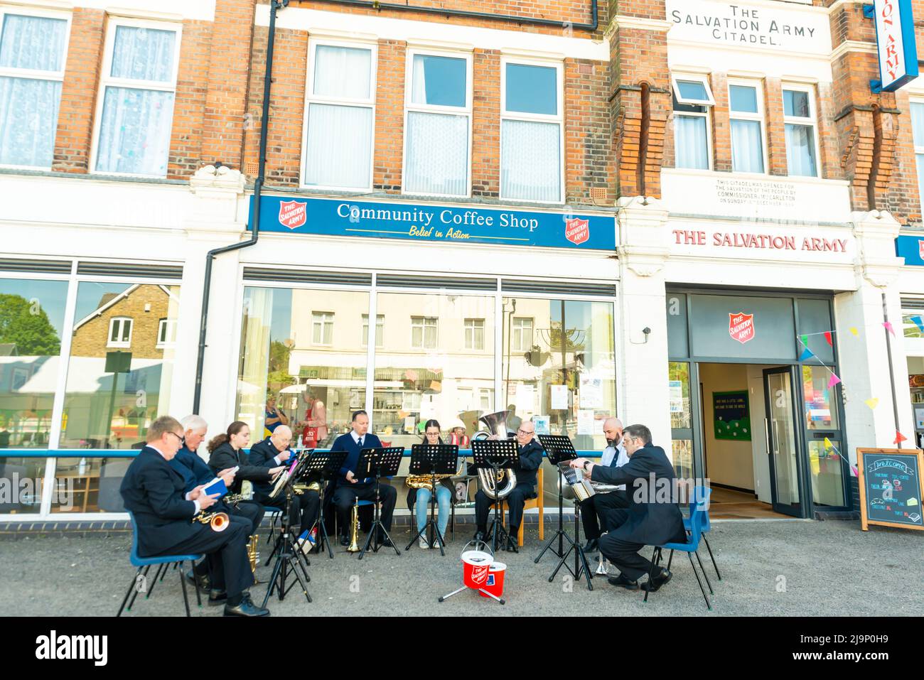 London, Penge, United Kingdom - April 30, 2022: Maple Road Market (a ...