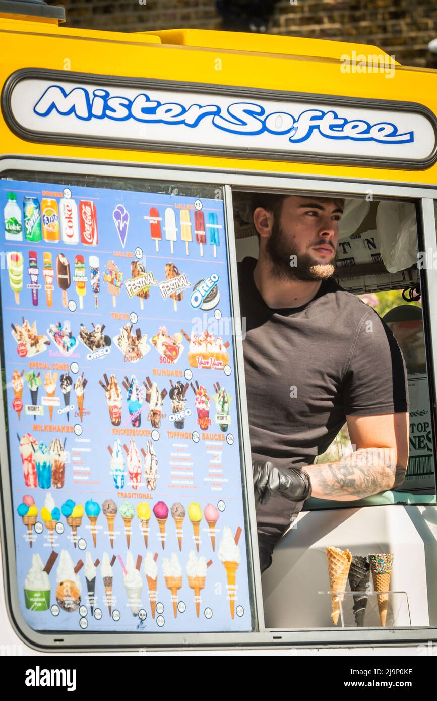 London, Penge, United Kingdom - April 30, 2022: Maple Road Market (a ...