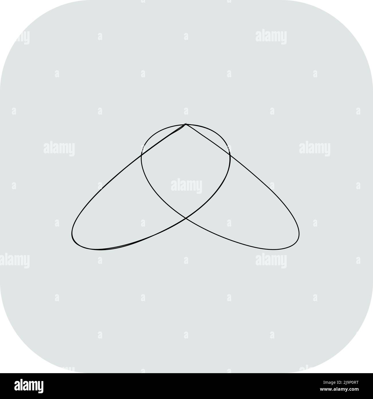 Abstract line drawing, line art formation, structure . Stock vector ...