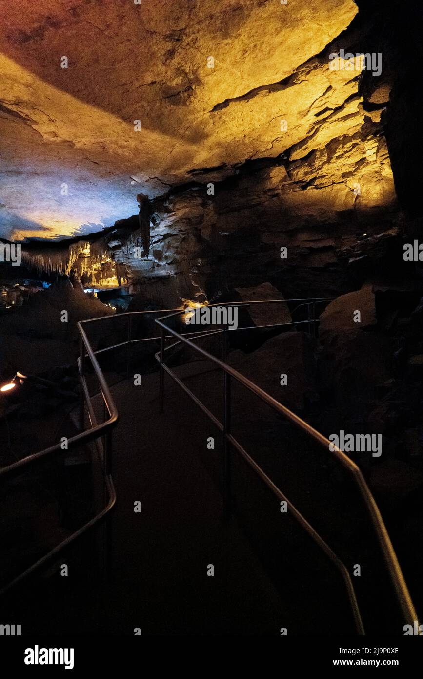 The Cave System at Mammoth Cave National Park Stock Photo - Alamy