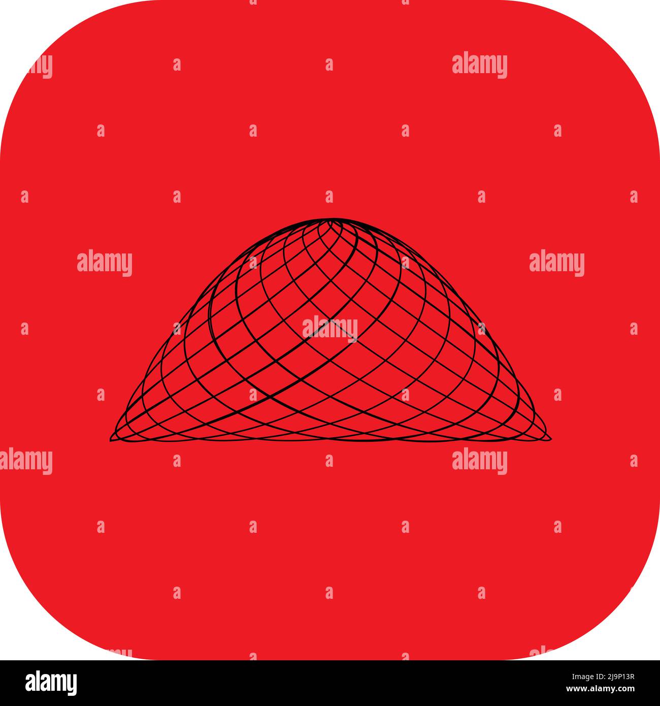 Abstract line drawing, line art formation, structure . Stock vector ...