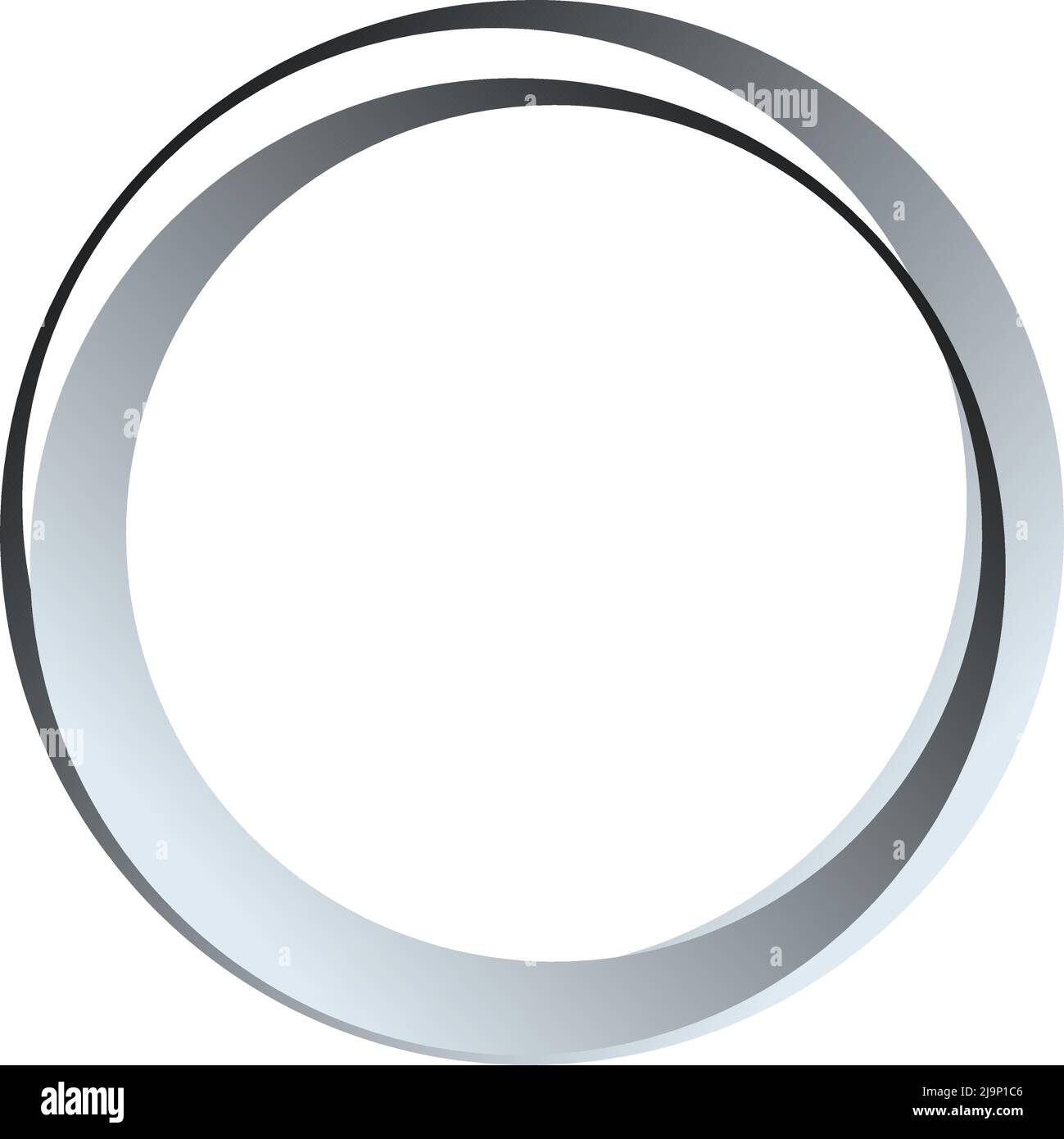 Random circles, rings circular element. Stock vector illustration, clip ...