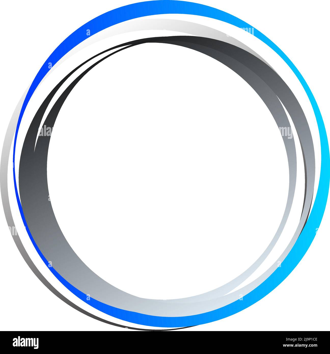 Random circles, rings circular element. Stock vector illustration, clip ...