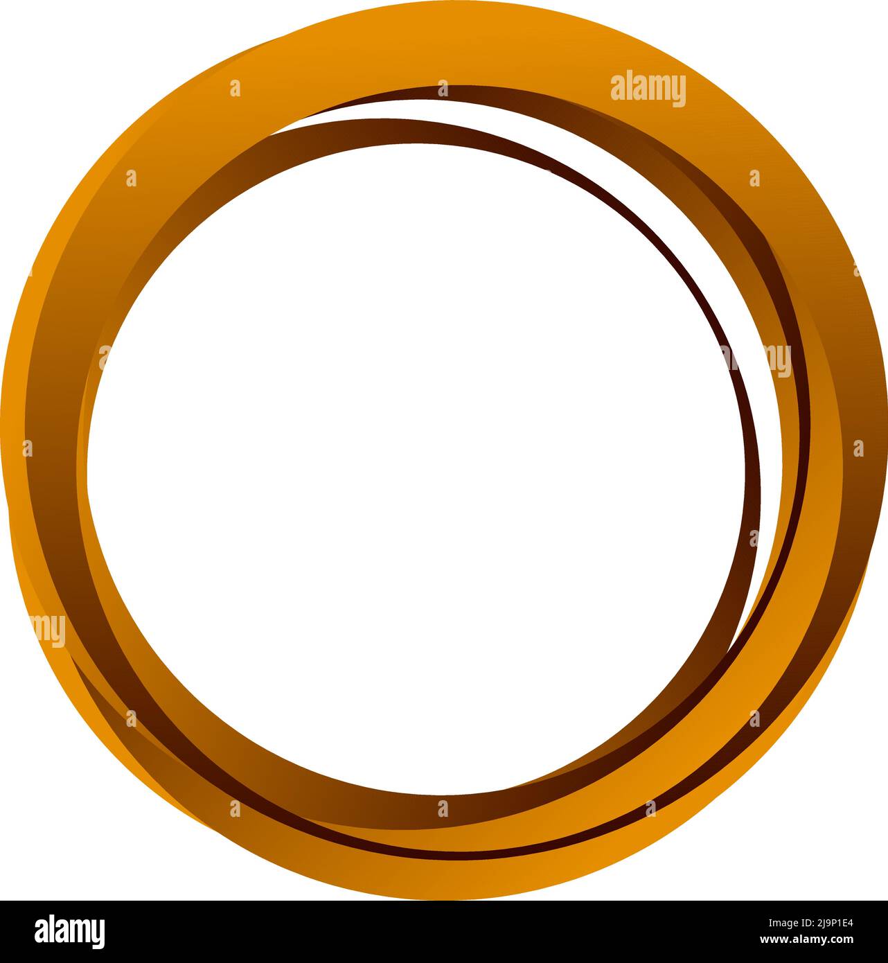 Random circles, rings circular element. Stock vector illustration, clip ...