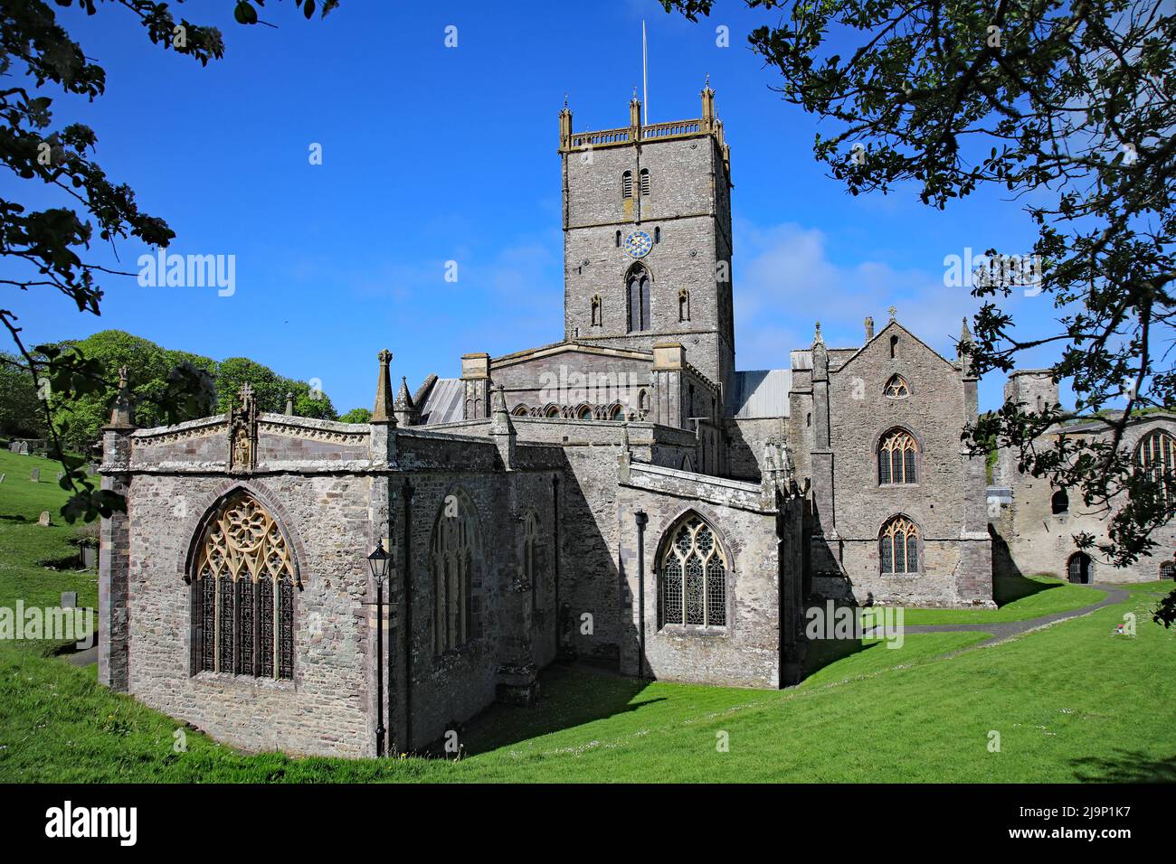 The cathedral of st davids hi-res stock photography and images - Alamy