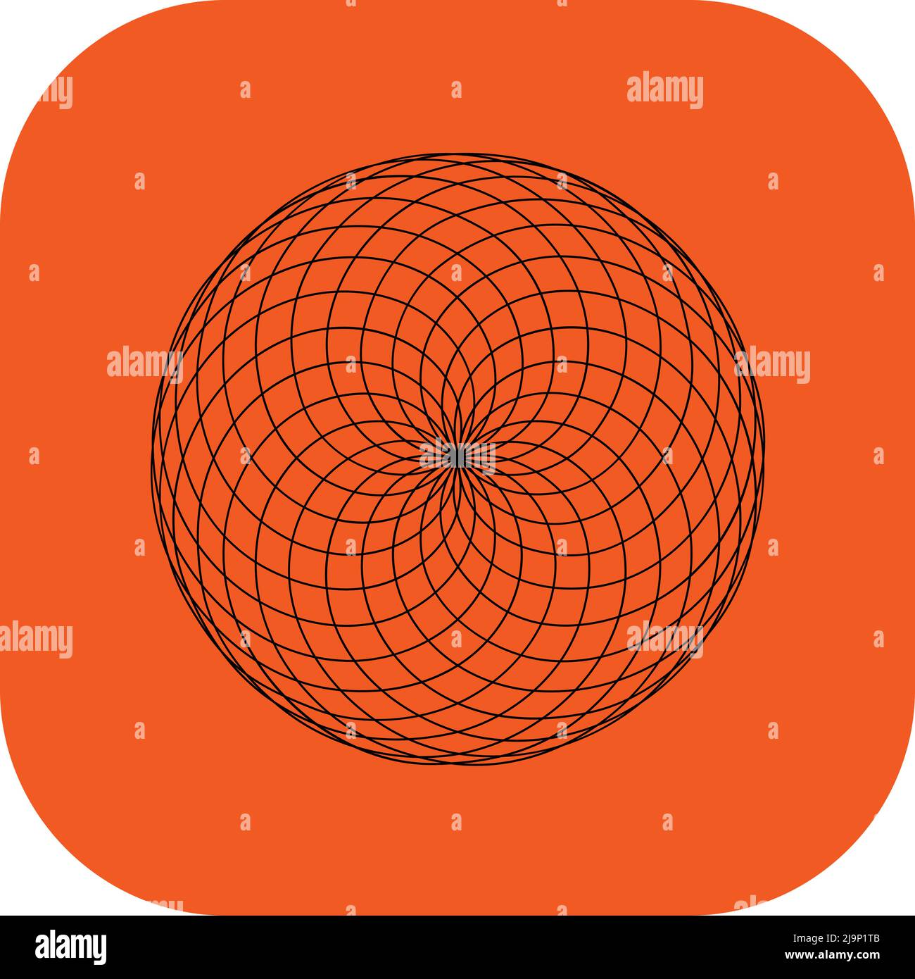 Abstract line drawing, line art formation, structure . Stock vector ...
