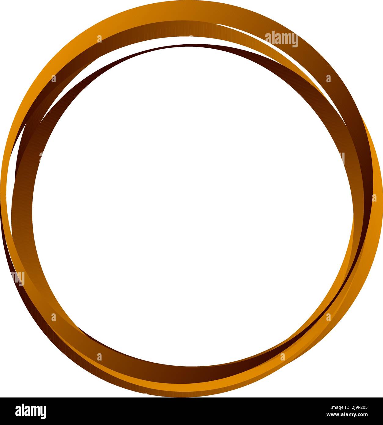 Random circles, rings circular element. Stock vector illustration, clip ...