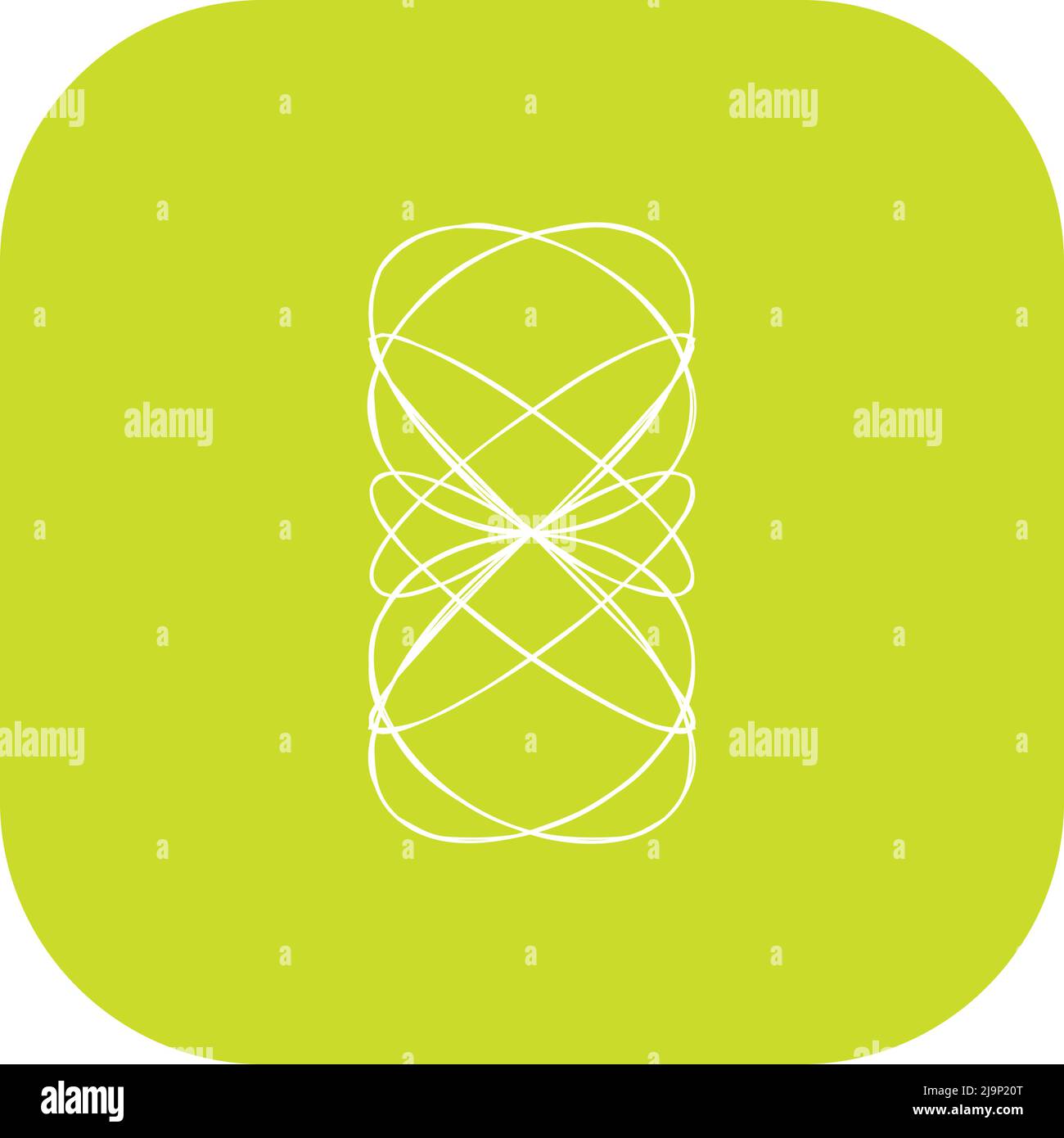 Abstract line drawing, line art formation, structure . Stock vector ...