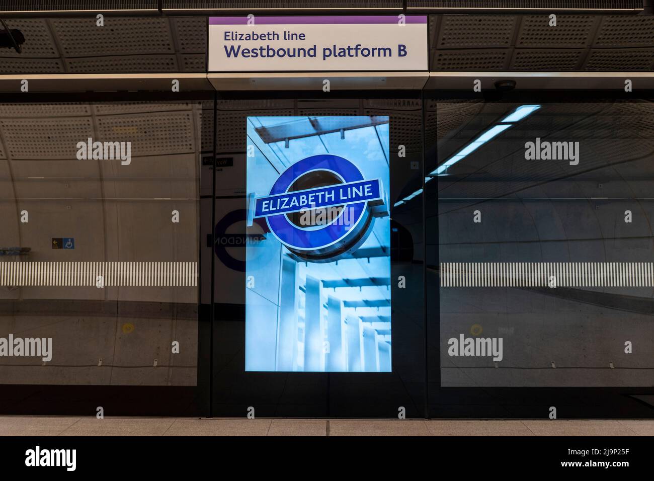 Launch Of Elizabeth Line In London Passengers travel along with the ...