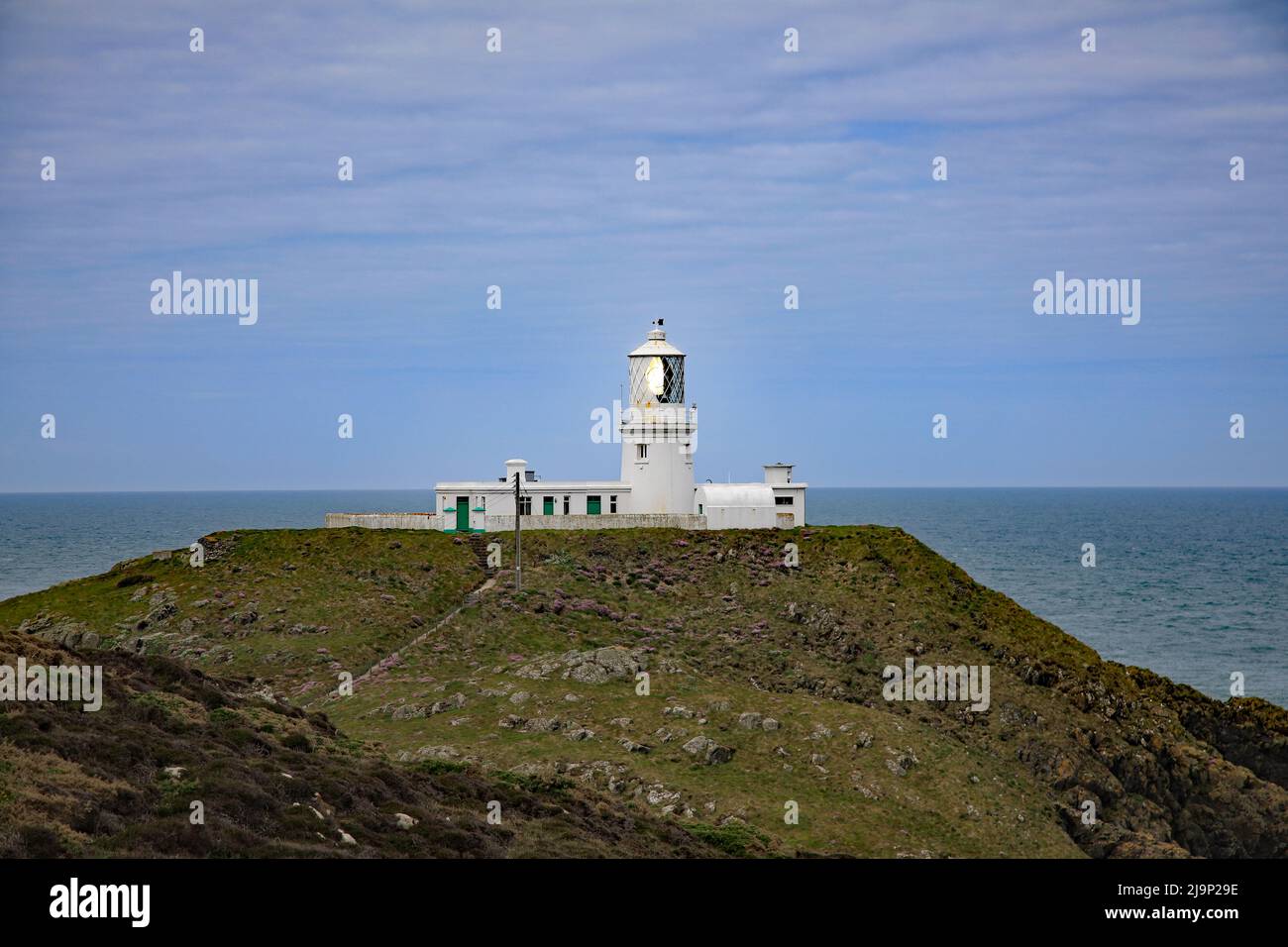 Strumble Head Lighthouse Stock Photo - Alamy