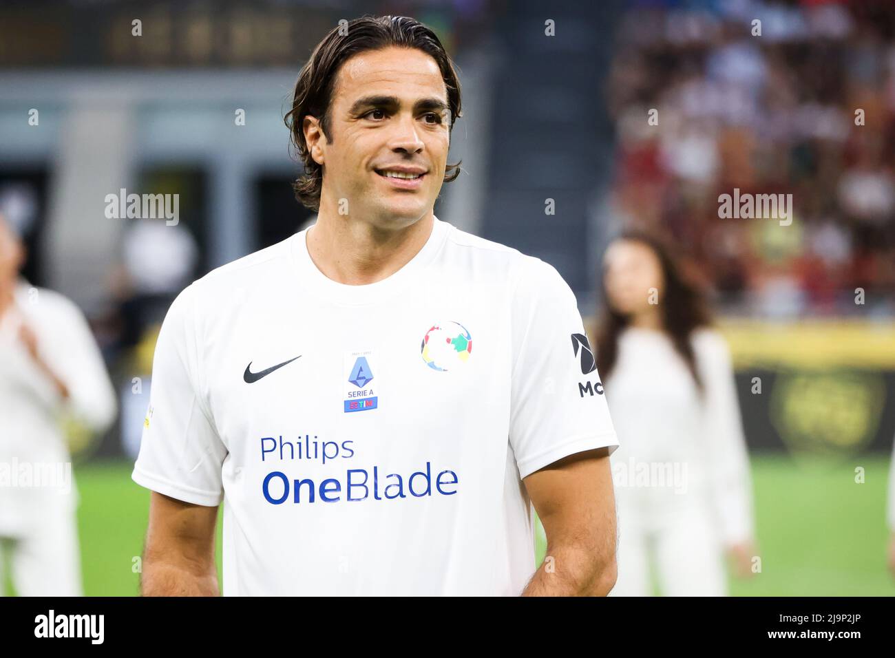 Alessandro Matri is seen at Integration Heroes match held in Giuseppe ...