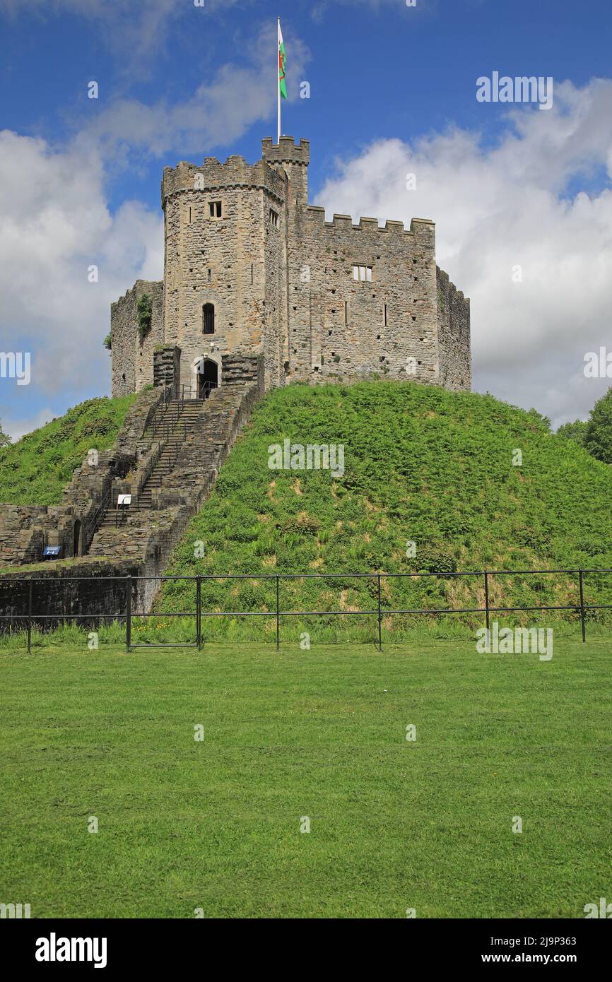 Cardiff castle wales hi-res stock photography and images - Alamy
