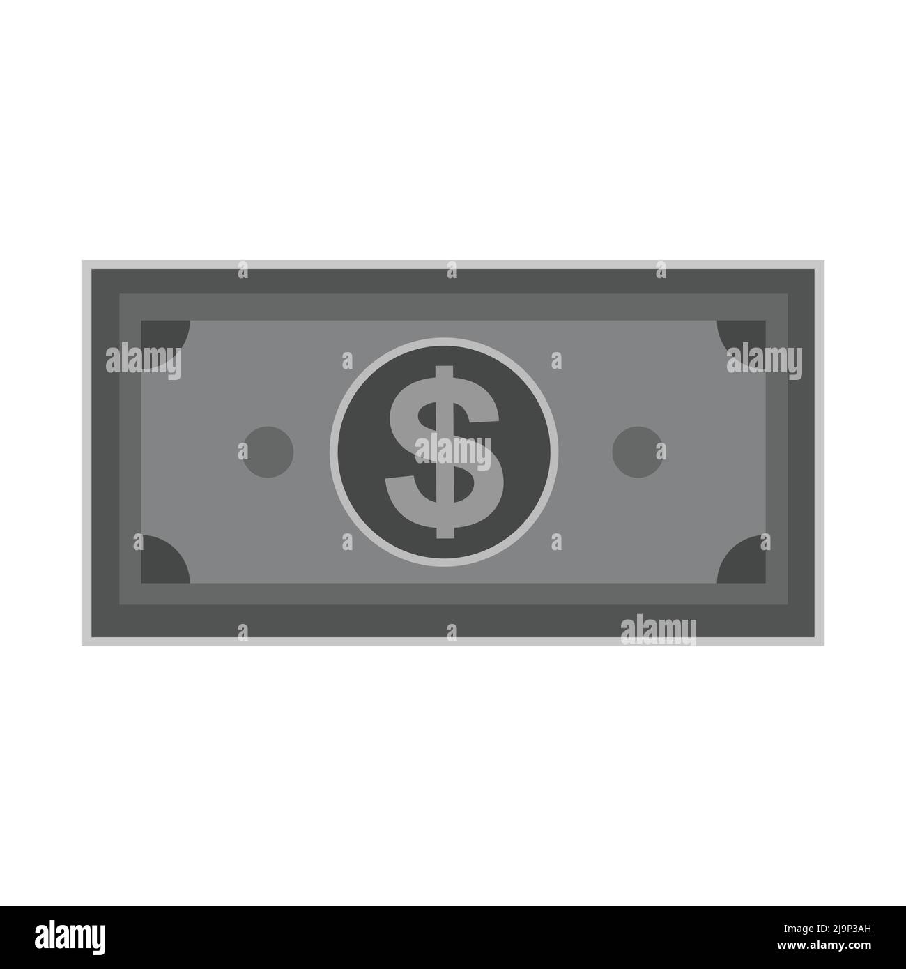 dollar note symbol icon. on white background Stock Vector Image & Art ...