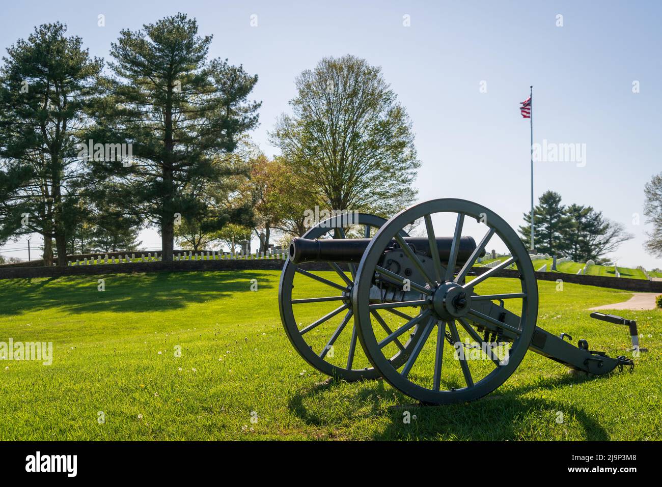 Weaponery at Mill Springs Battlefield Stock Photo - Alamy