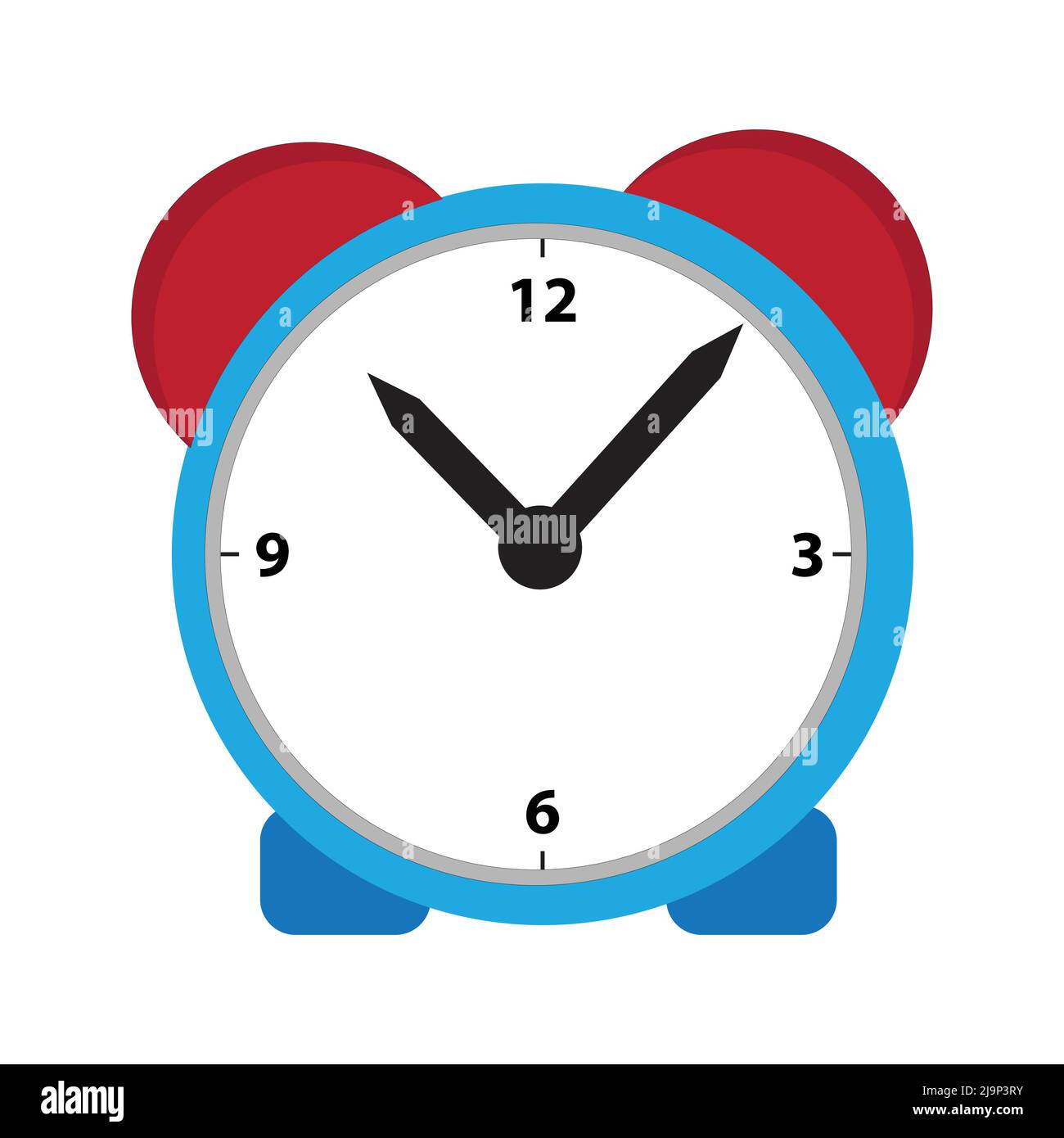Alarm clock hand Stock Vector Images - Alamy