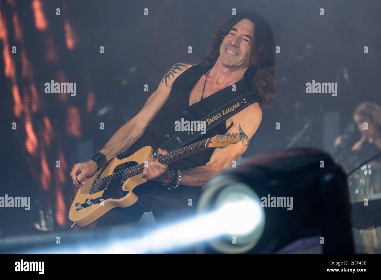 Racecourse SNAI La Mura, Milan, Italy, May 24, 2022, Stef Burns during ...