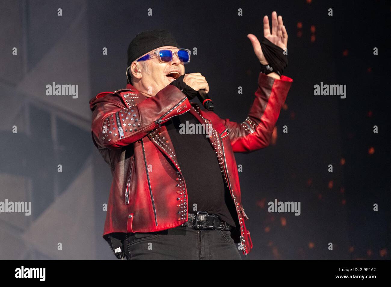 Racecourse SNAI La Mura, Milan, Italy, May 24, 2022, Vasco Rossi during ...