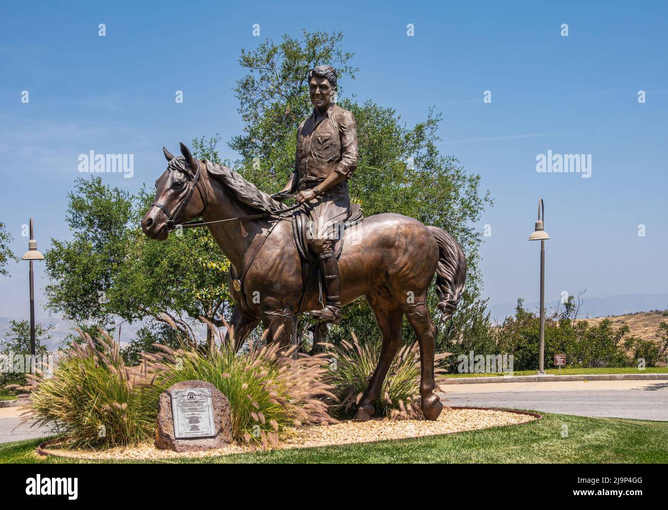 Simi Valley, California, USA - April 27, 2022: Ronald Reagan ...