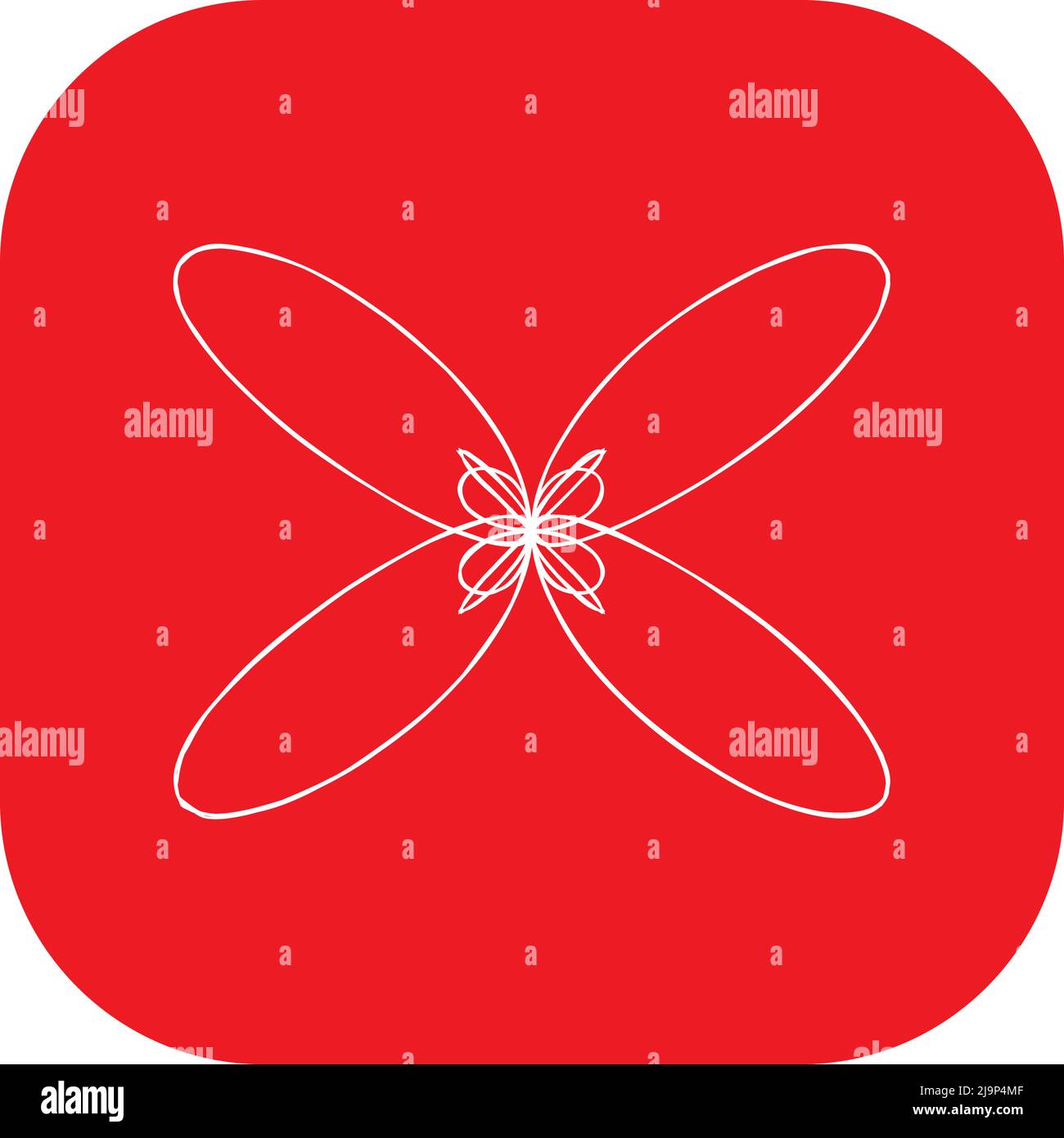 Abstract line drawing, line art formation, structure . Stock vector ...