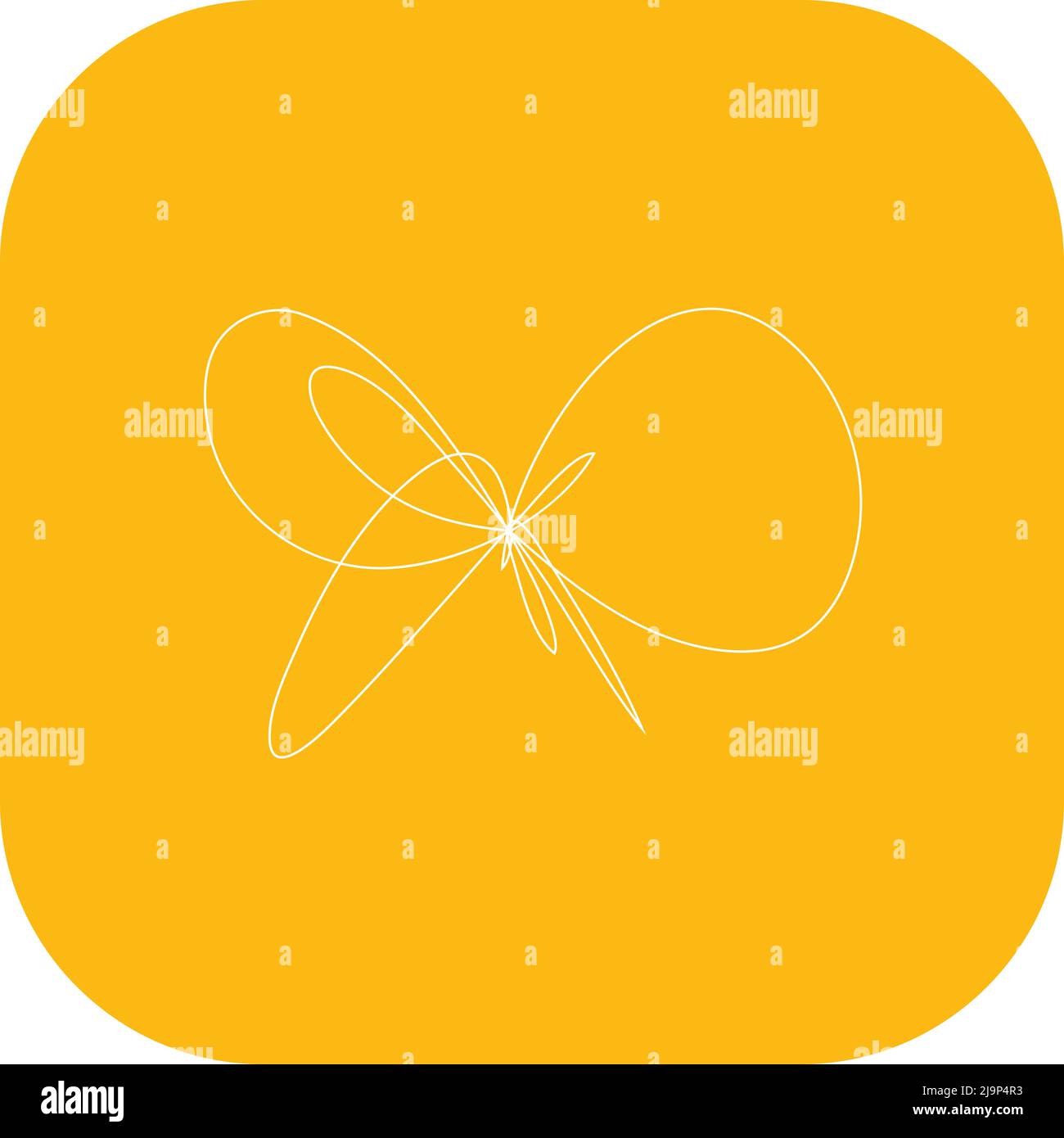 Abstract line drawing, line art formation, structure . Stock vector ...