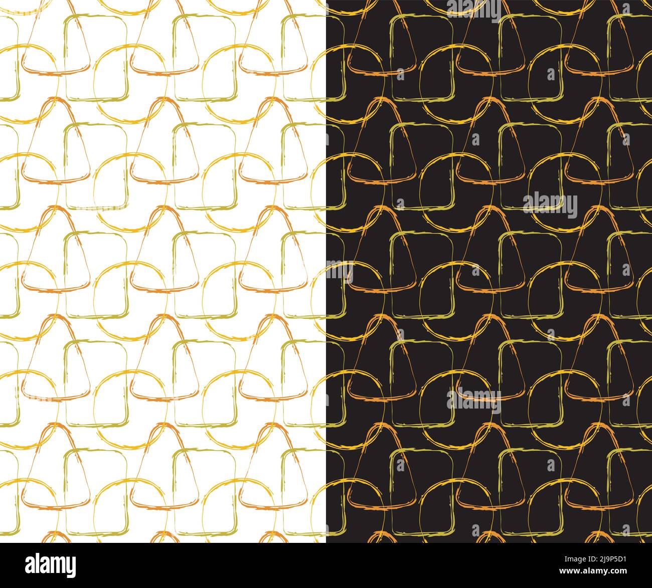 Grunge yellow line hand Stock Vector Images - Alamy