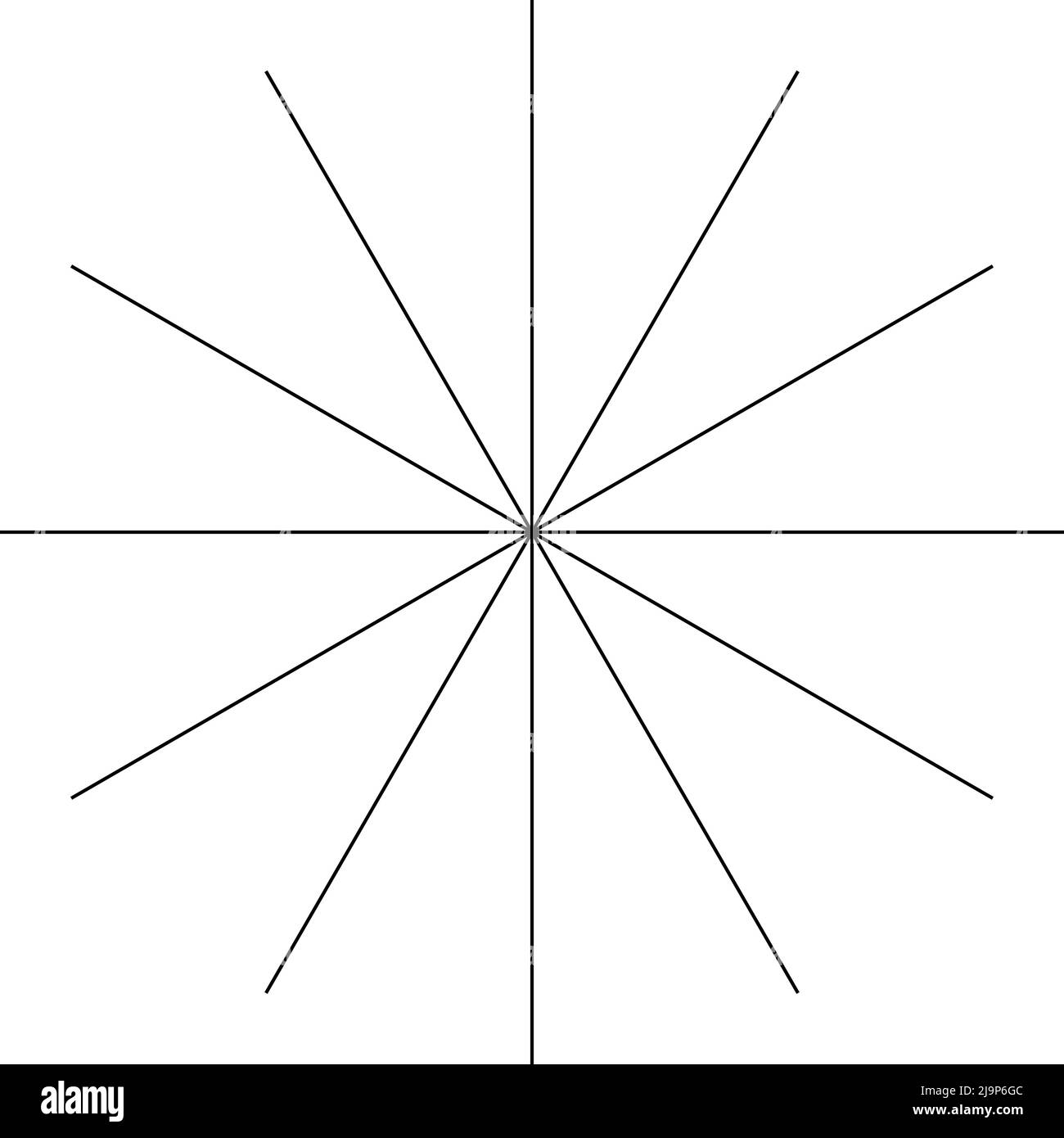 Converging radial, circular lines element. Stock vector illustration ...