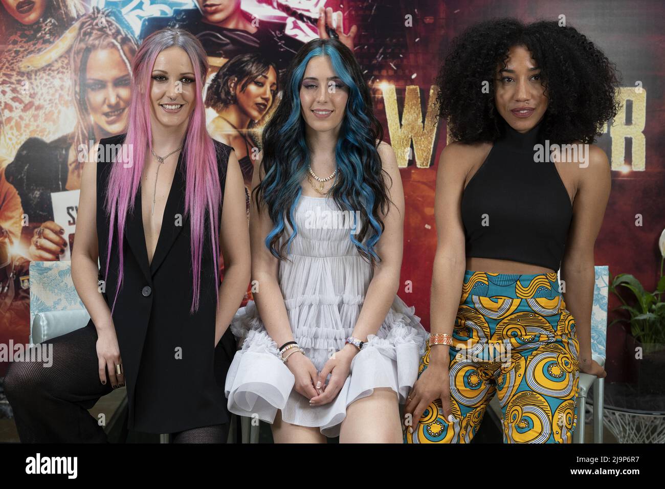 Sweet California group during a portrait in Madrid, Spain Featuring ...
