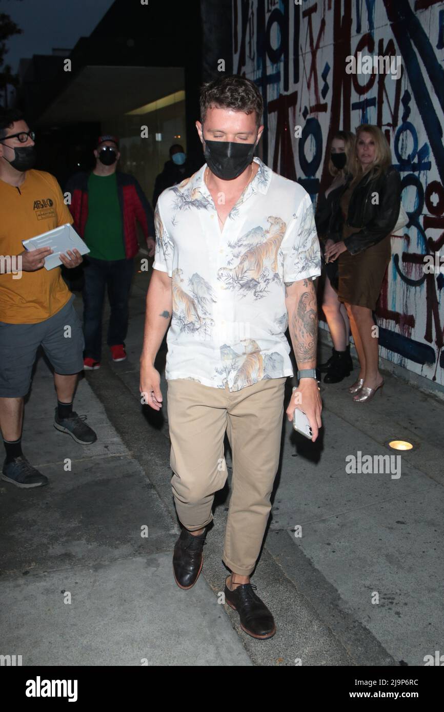 Celebrities seen outside Craig's restaurant in Los Angels, California ...