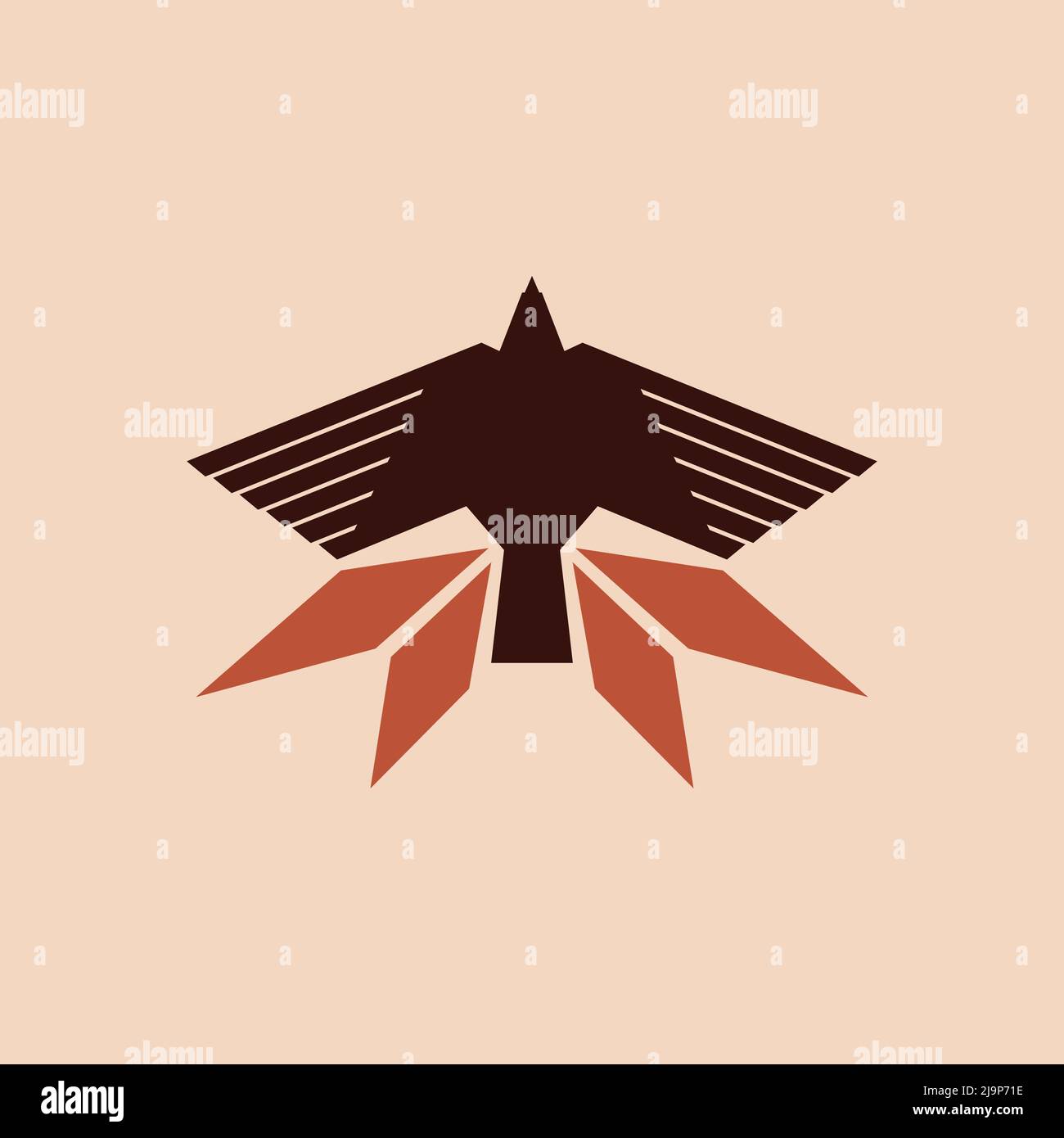 Christian illustration. A dove in a flame of fire is a symbol of the ...