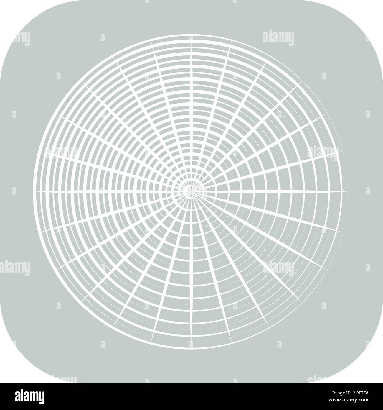 Converging radial, circular lines element. Stock vector illustration ...