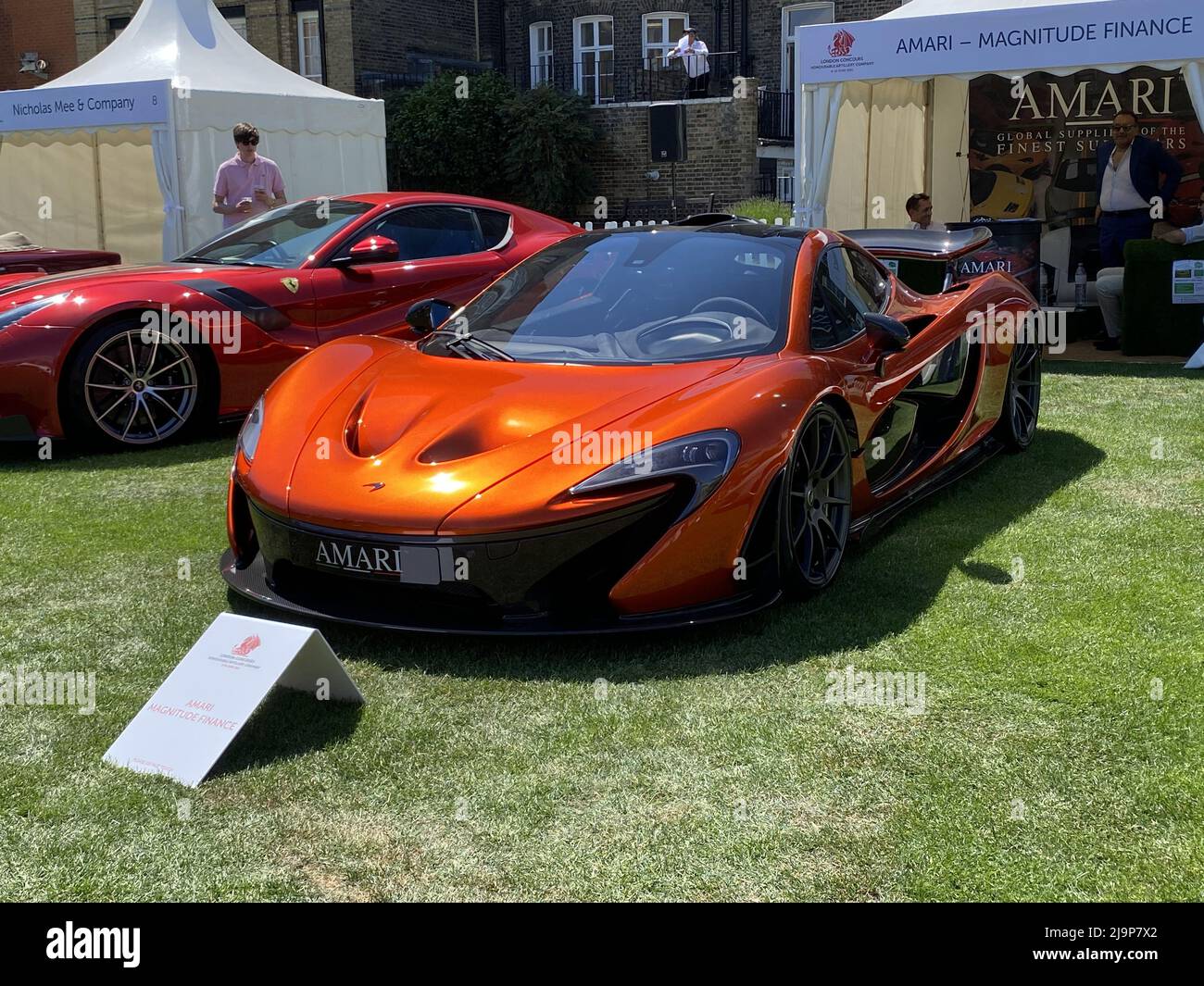 PICTURED: McLaren P1 2021 London Concours held at the Honourable ...
