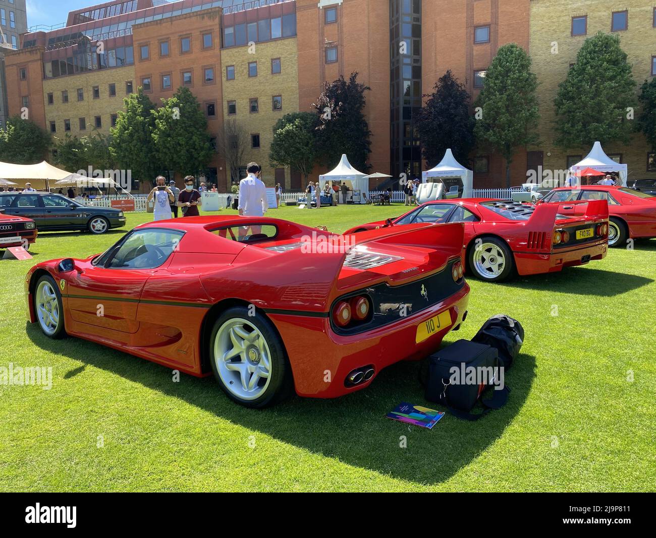 PICTURED: 1996 Ferrari F50 2021 London Concours held at the Honourable ...