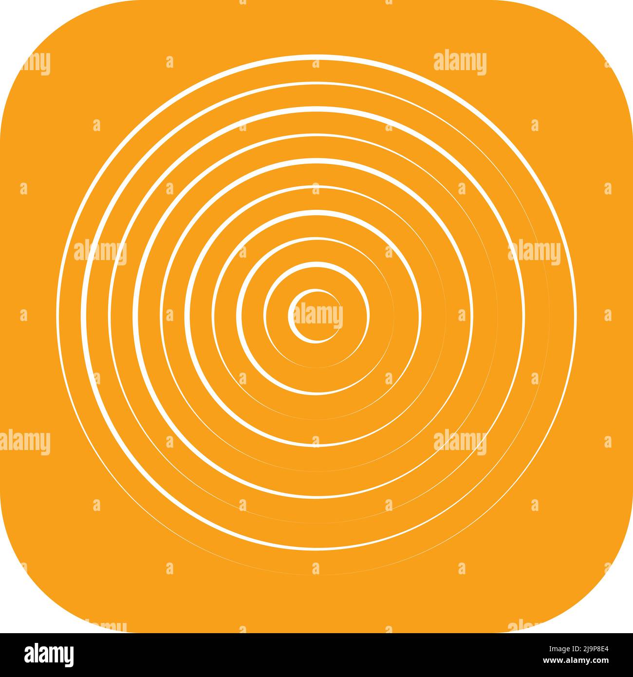 Converging radial, circular lines element. Stock vector illustration ...