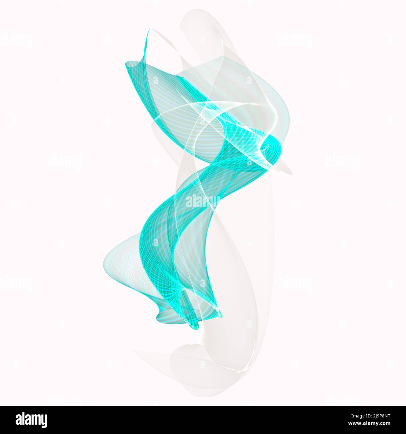 Abstract transparent figure. Aerial flying flame, smoke, bright colored ...