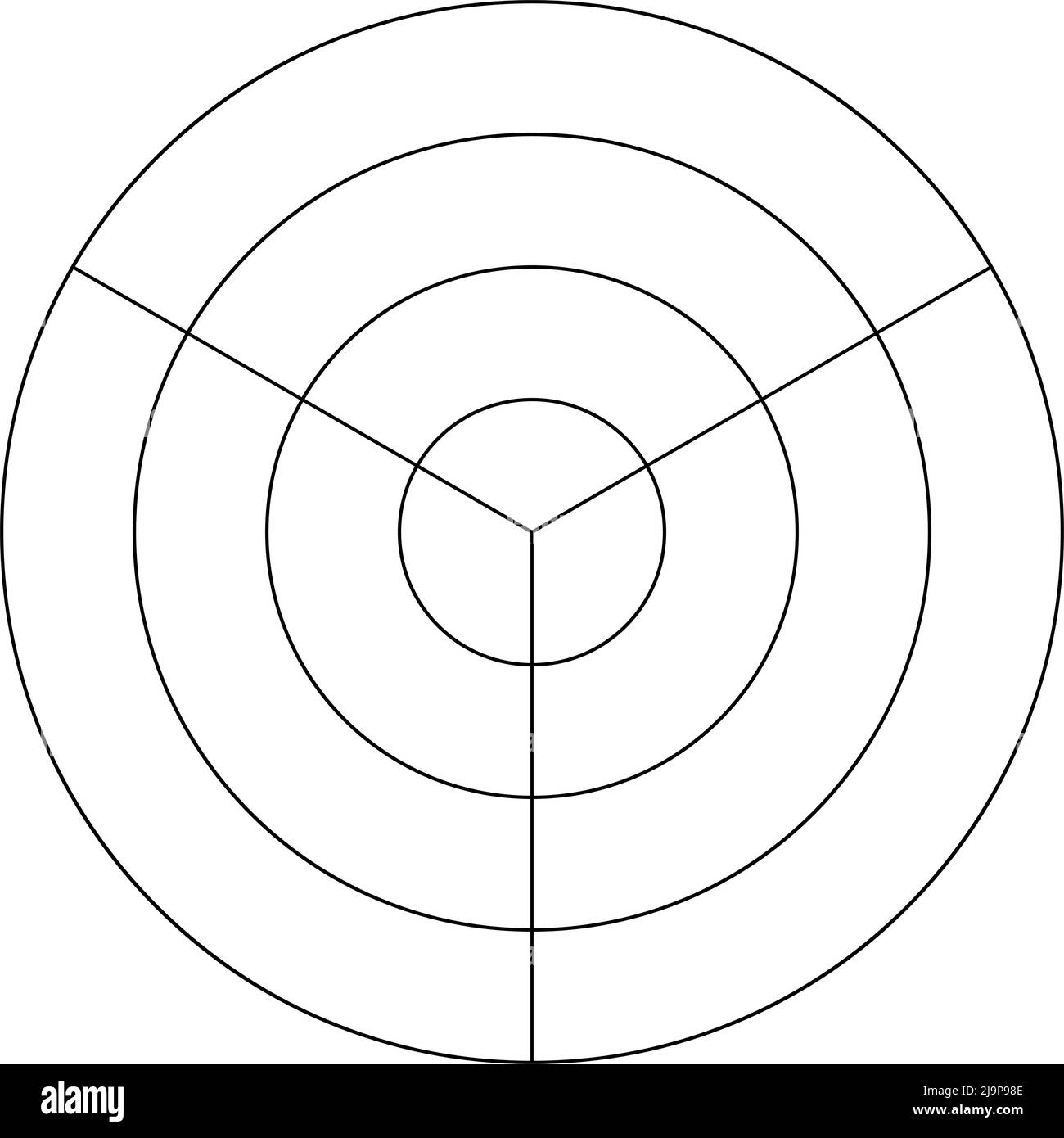 Converging radial, circular lines element. Stock vector illustration ...